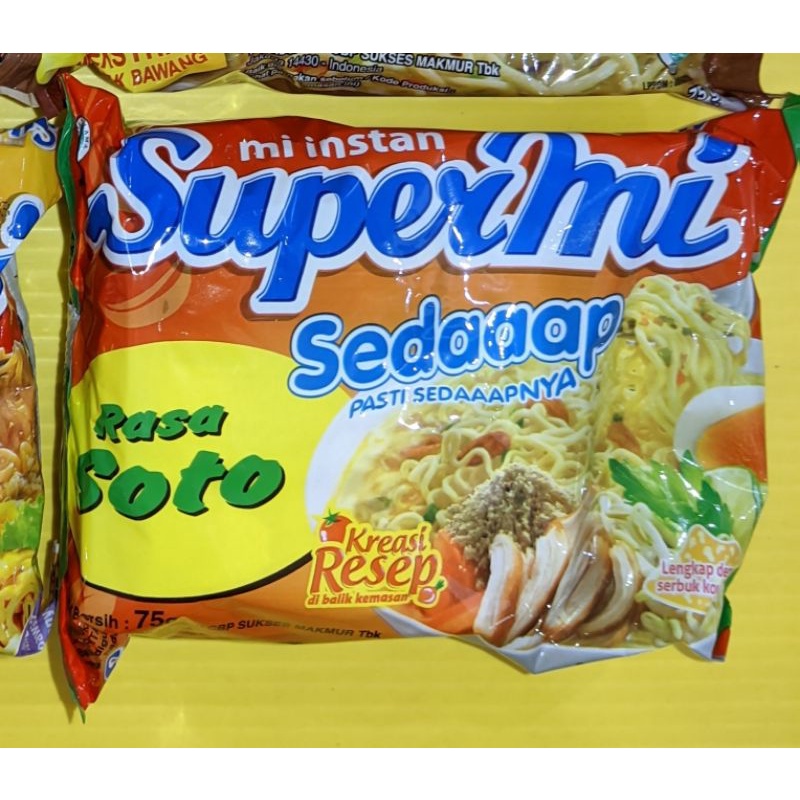 Jual Supermi semua rasa 75gr | Shopee Indonesia