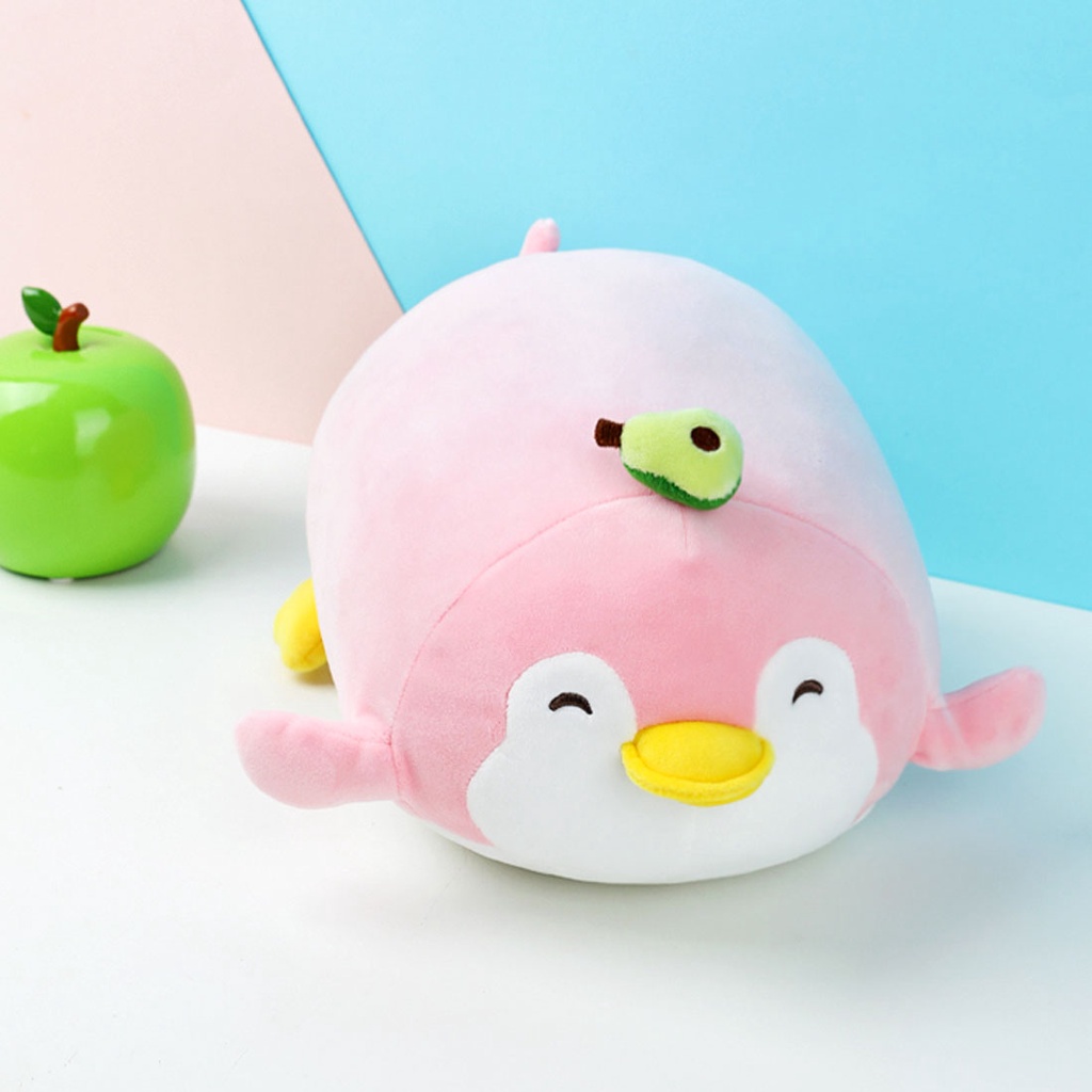 Jual Miniso Boneka Penguin Tiduran Plush Toy Mainan Penguin Mewah Yang ...