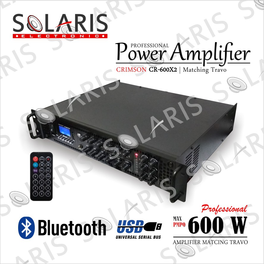 Jual POWER AMPLIFIER CRIMSON CR-600X2 ORIGINAL | Shopee Indonesia