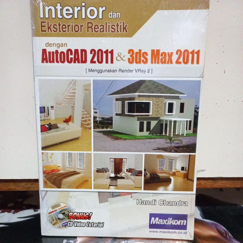 Jual Buku Kokputer - Inteeior dan Eksterior Realistik dengan AutoCAD 2011 & 3ds Max 2011 ...