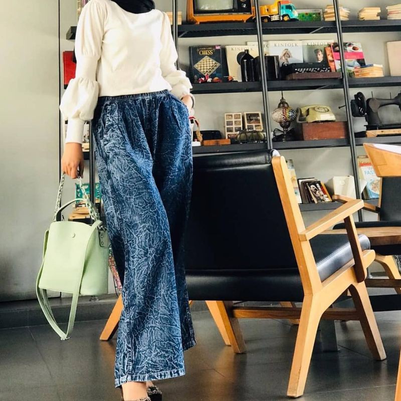 Jual BEST SELLER.!!! KULOT JEANS PANJANG | Shopee Indonesia