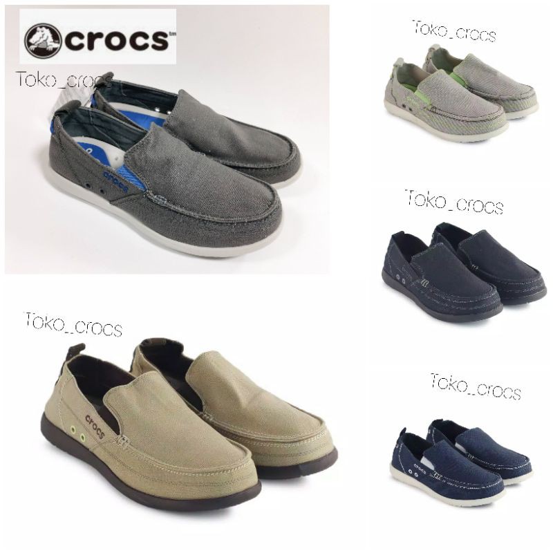 Jual Sepatu Crocs walu men / best seller / sepatu pria crocs walu man ...