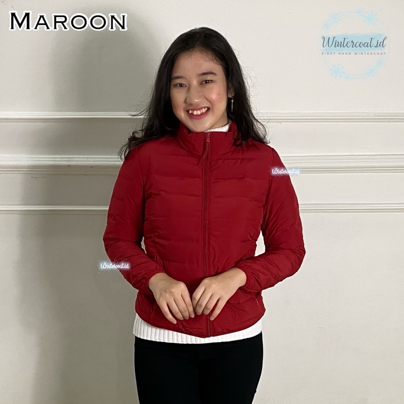 Jual Coat winter wanita LISA padding goose down jacket for woman ...