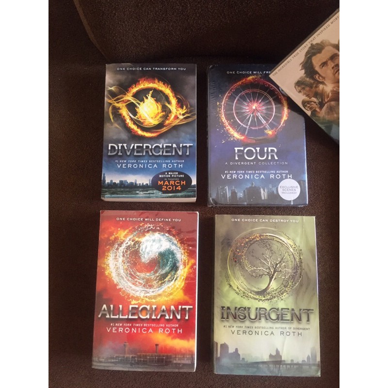 Jual (English+Original) Divergent by Veronica Roth Insurgent Allegiant ...