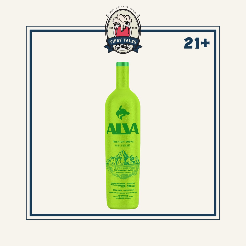 Jual Alva Vodka Cucumber Flavor ( rasa ketimun ) 700 ml | Shopee Indonesia