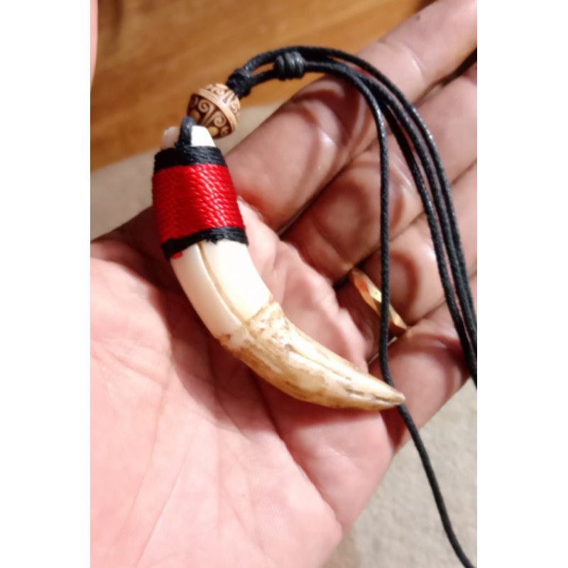 Jual kalung etnik taring macan harimau | Shopee Indonesia