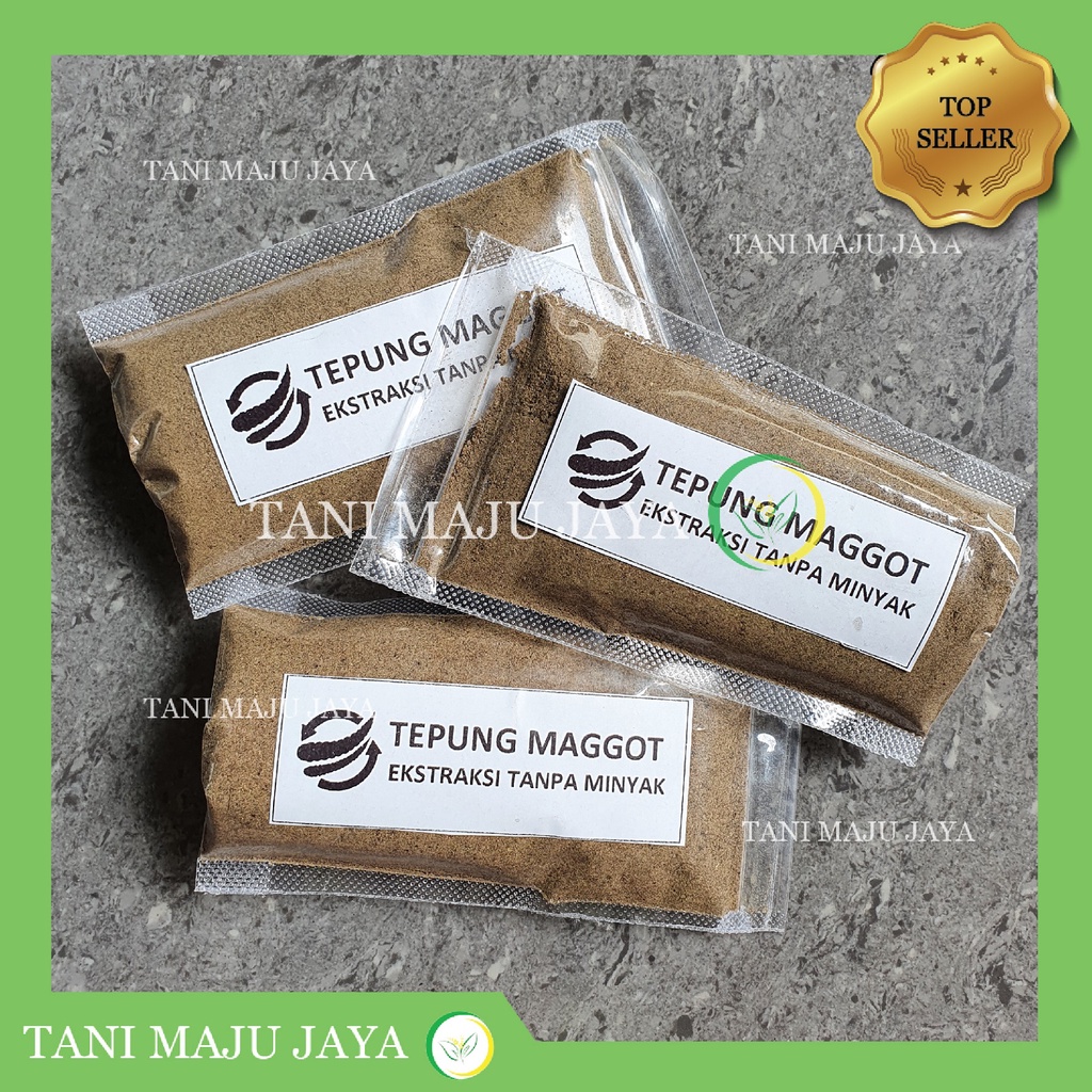 Jual Tepung Ekstrak Maggot BSF Grade A+ 100gr Magot Pakan Cupang Nano ...