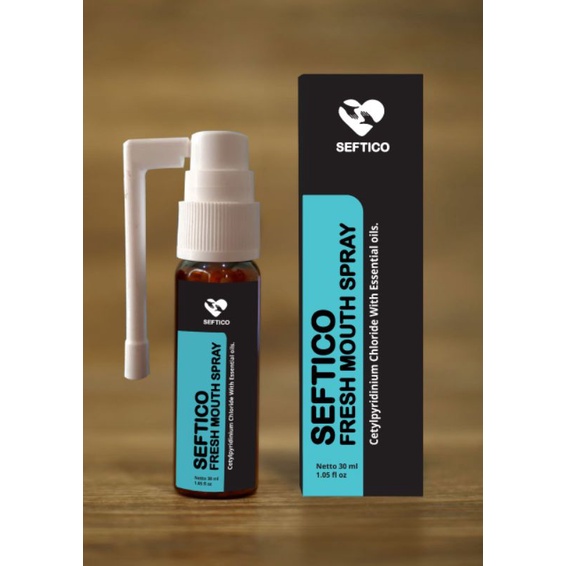 Jual Spray Mulut anti covid Seftico/ Spray mulut sejenis betadin ( Anti ...