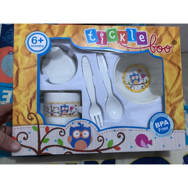 Jual Tickle Boo Feeding set | Shopee Indonesia