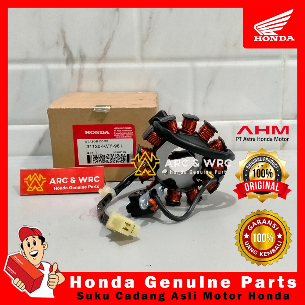 Jual Spull / Spul / Stator Comp Honda Beat Carbu Karbu // 31120KVY961 | Shopee Indonesia