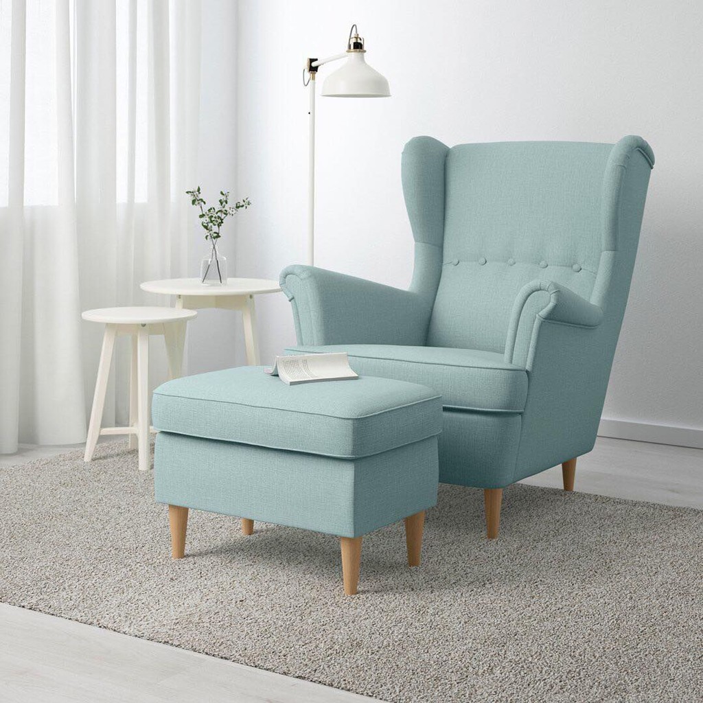 Jual Sofa Strandmon/Sofa Santai/Sofa Ruang Tamu (Custom Warna/Bahan ...