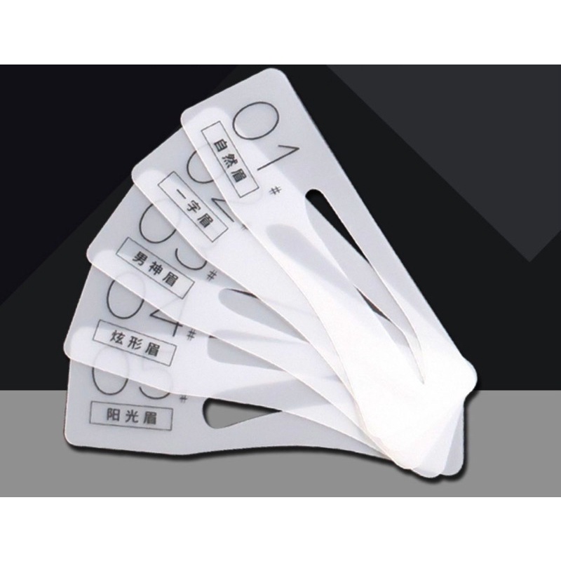 Jual Cetakan Alis Pria isi 5 pcs / pack Dengan berbagai model ( Harga ...