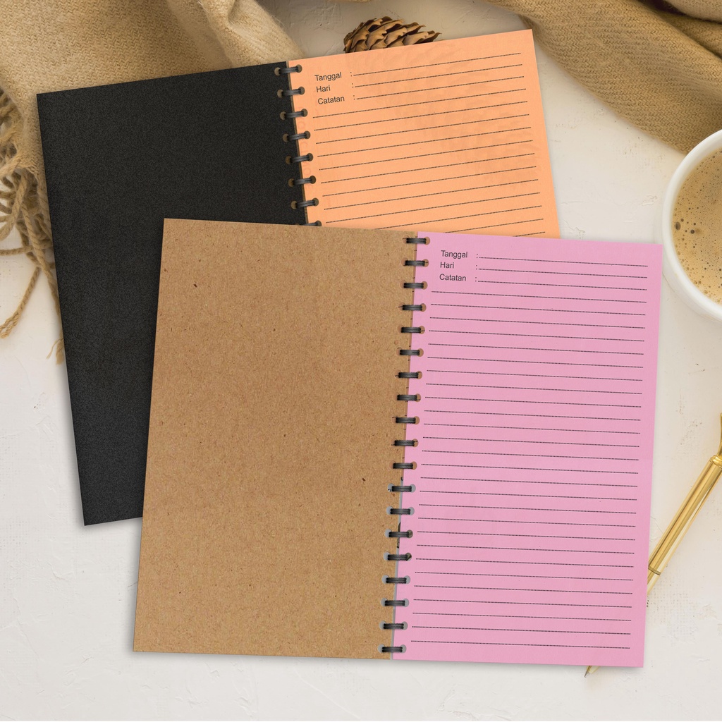 Jual NOTEBOOK JURNAL PREMIUM / BUKU DIARY / BUKU CATATAN SIMPLE ...