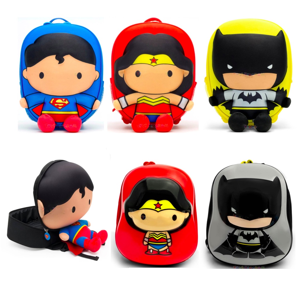 Jual Ridaz DC Superhero Backpack Batman Superman Tas Ransel Anak ...
