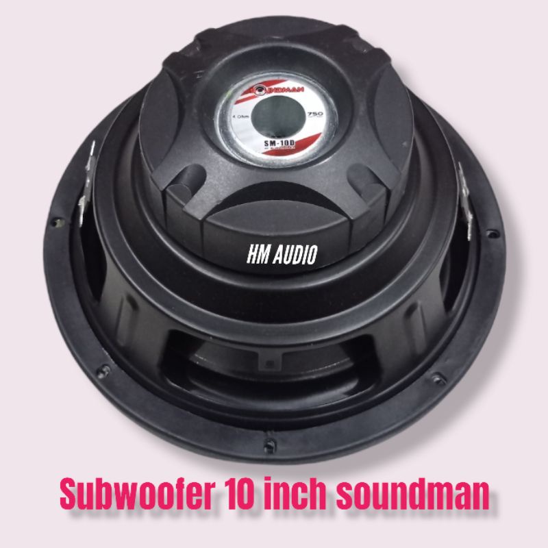 Jual Speaker Subwoofer 10 inch Soundman 750watt | Shopee Indonesia