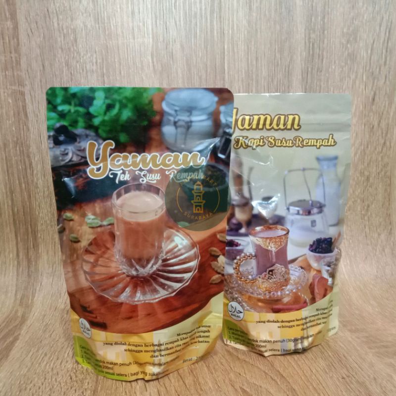 Jual Teh Susu Rempah Yaman Kopi Susu Rempah Yaman 250gr Teh Susu Rempah ...