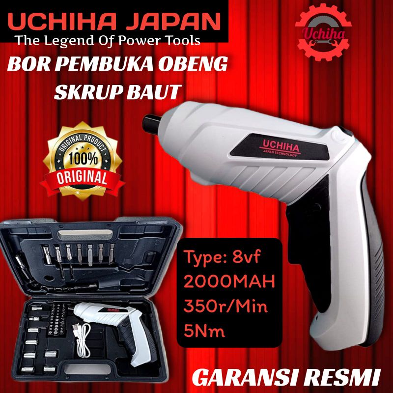 Jual Mesin Bor Obeng Sekrup Baut Mini Cordless Screwdri loUCHIHA ...