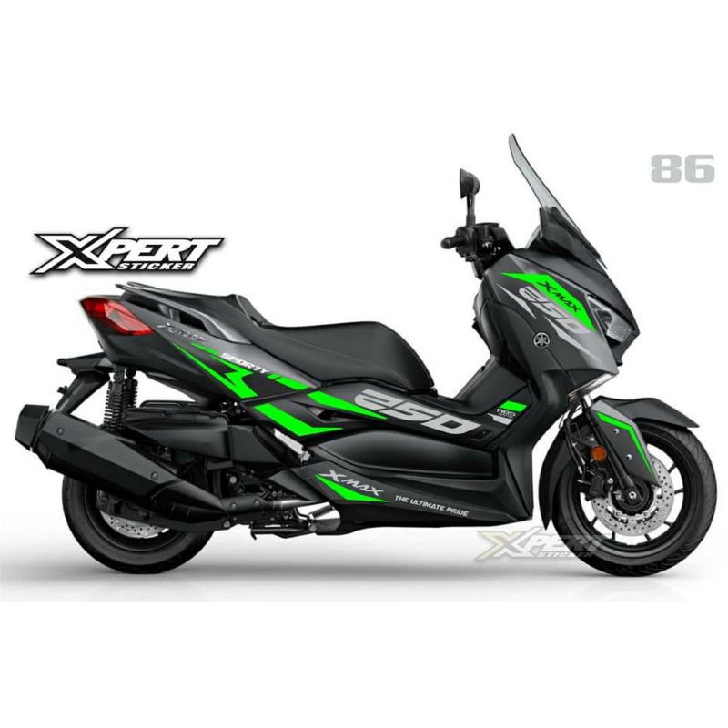 Jual Striping Cutting Sticker Yamaha Xmax 9 Pilihan warna dan design ...