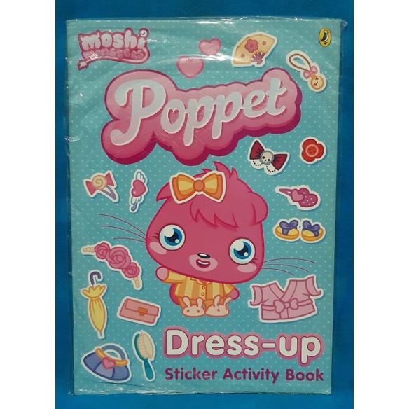 Jual Moshi Monsters : Poppet Dress-Up Sticker Activity Book ( Buku ...