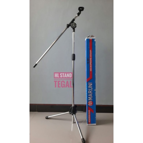 Jual Stand Mic Maruni Panjang Silver | Shopee Indonesia