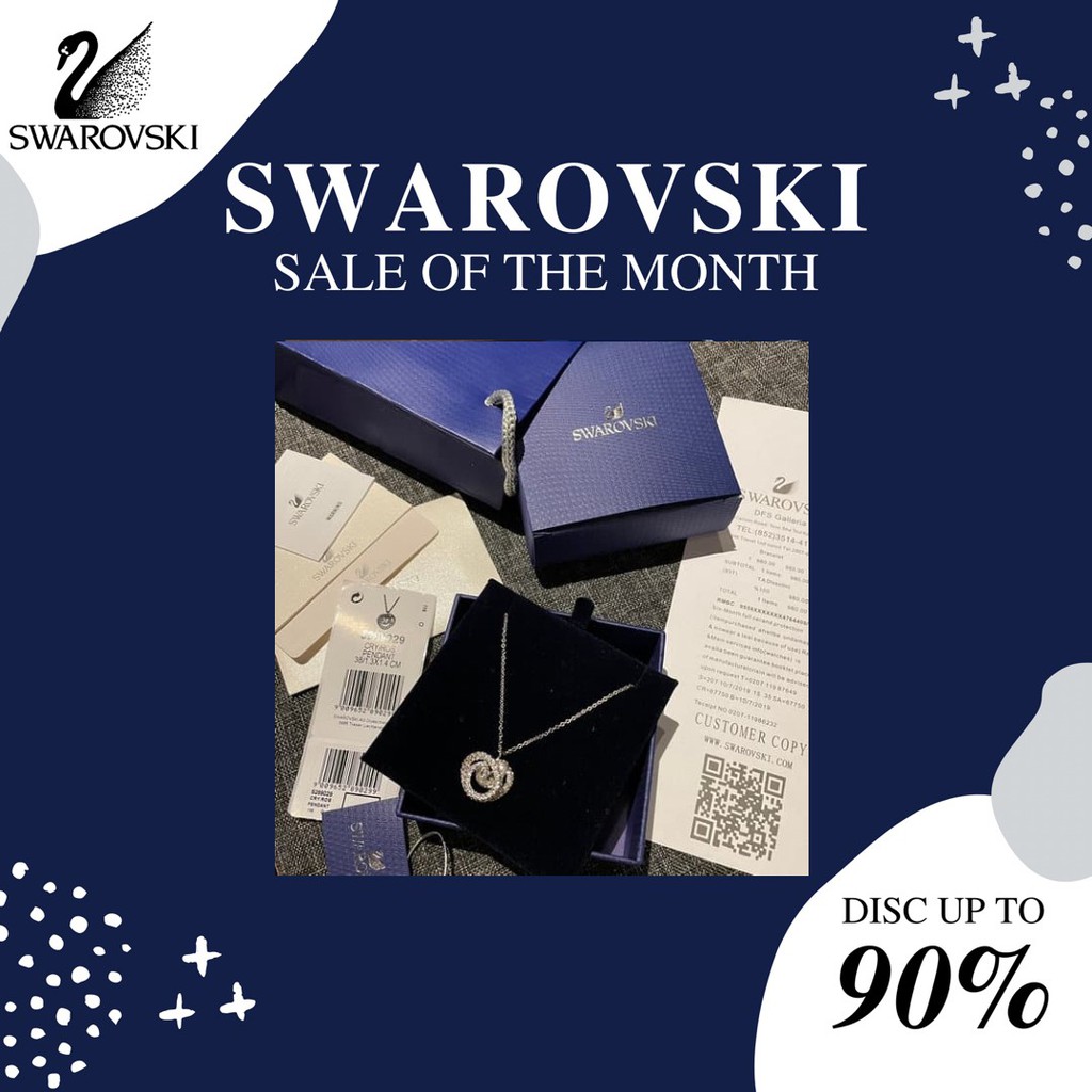 Jual SWAROVSKI INFINITY SPARKLING DANCE NECKLACE 5289029 KALUNG ...