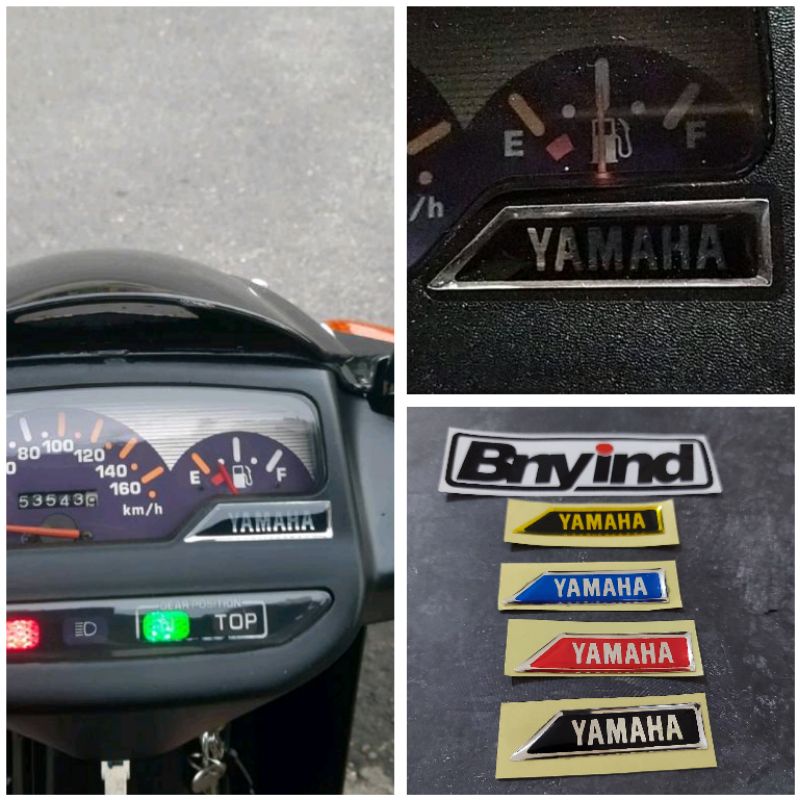 Jual STICKER EMBLEM SPIDOMETER F1ZR FIZR CRYPTON VEGA TIMBUL | Shopee ...
