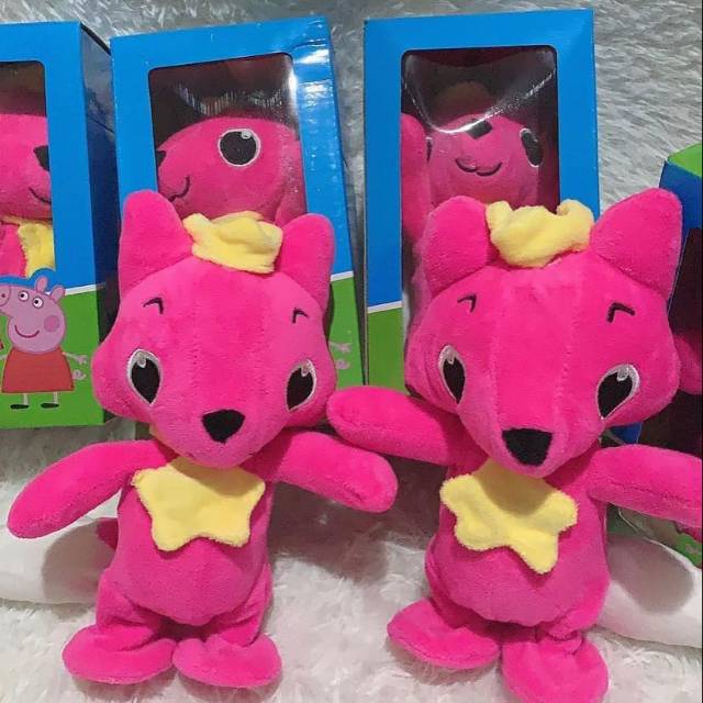 Jual Mainan anak boneka talking pink fong pinkfong nursery | Shopee ...