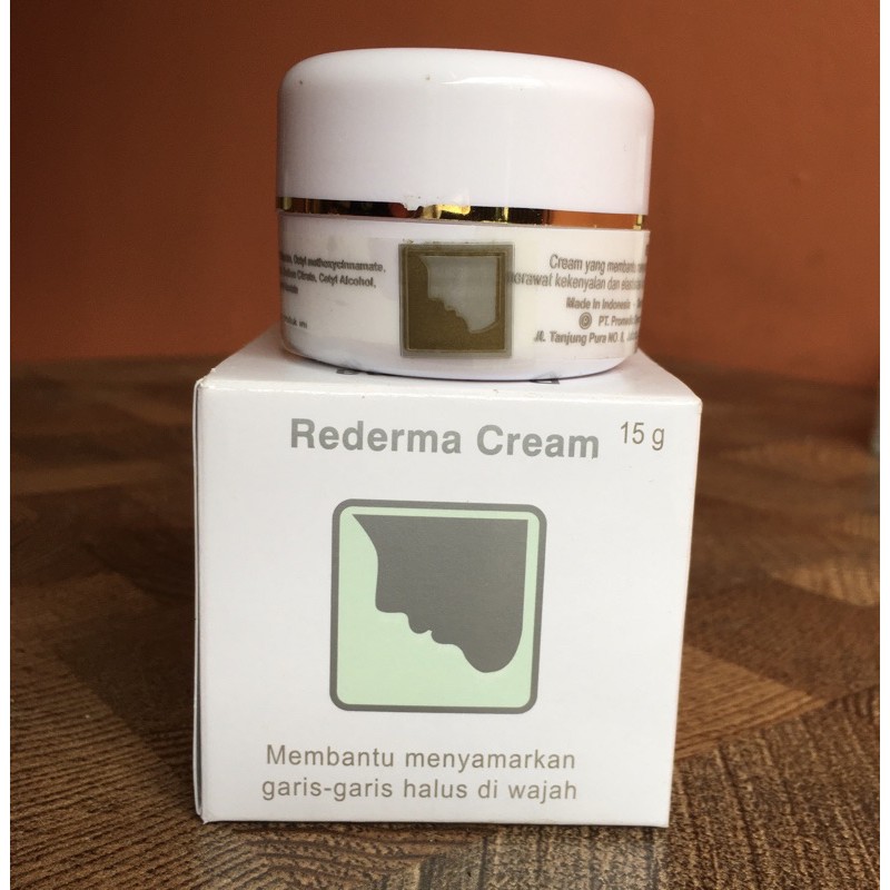 Jual Rederma cream, menyamarkan garis garis di wajah, memperlambat ...