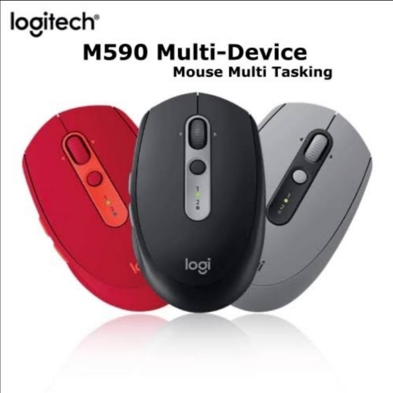 Jual Logitech M590 Silent mouse Wireless multi Device | Shopee Indonesia