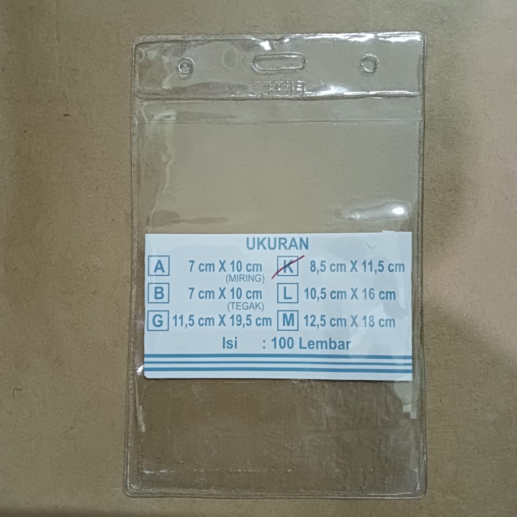 Jual ID Card Mika / Mika ID / Plastik Nametag | Shopee Indonesia