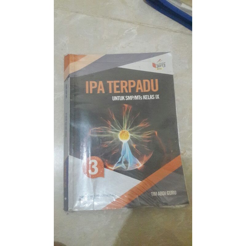 Jual IPA TERPADU KELAS 9 | BIOLOGI | KELAS 9 | Shopee Indonesia