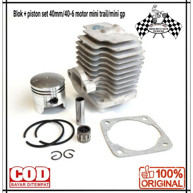 Jual BLOK SEHER STD/BLOK PISTON ZK/UKURAN 40-6 HEI MA/BLOK SET MINI GP ...