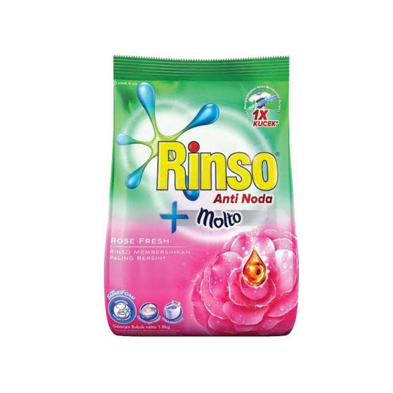 Jual Rinso Anti Noda Detergen Bubuk 1kg | Shopee Indonesia