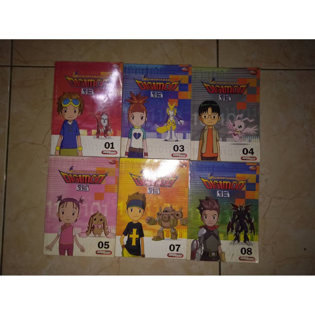 Jual Komik Digimon Tamers Full Colour | Shopee Indonesia