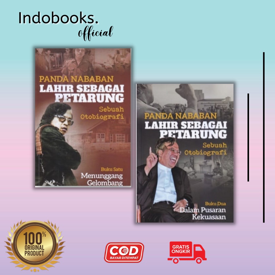 Jual BK - PANDA NABABAN, LAHIR SEBAGAI PETARUNG ( BUKU 1 & 2 ) | Shopee ...