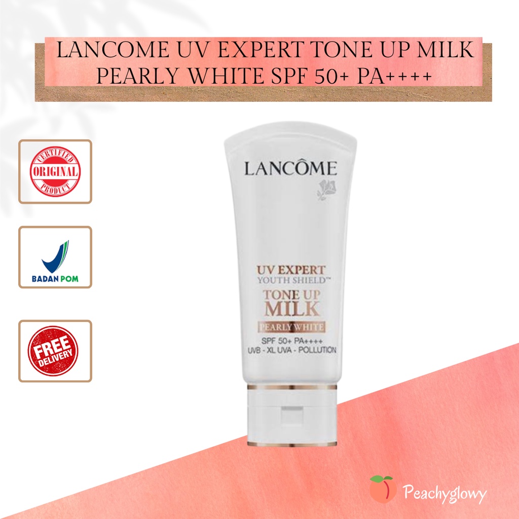 Jual Lancome UV Expert Tone Up Milk Pearly White SPF 50+ PA++++ | Shopee Indonesia