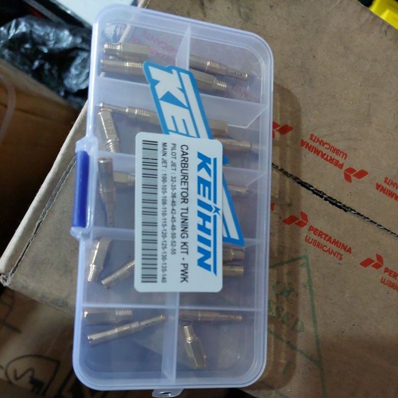 Jual Paket spuyer pilot jet main jet set lengkap Karbu PWK PE PWL TIGER | Shopee Indonesia