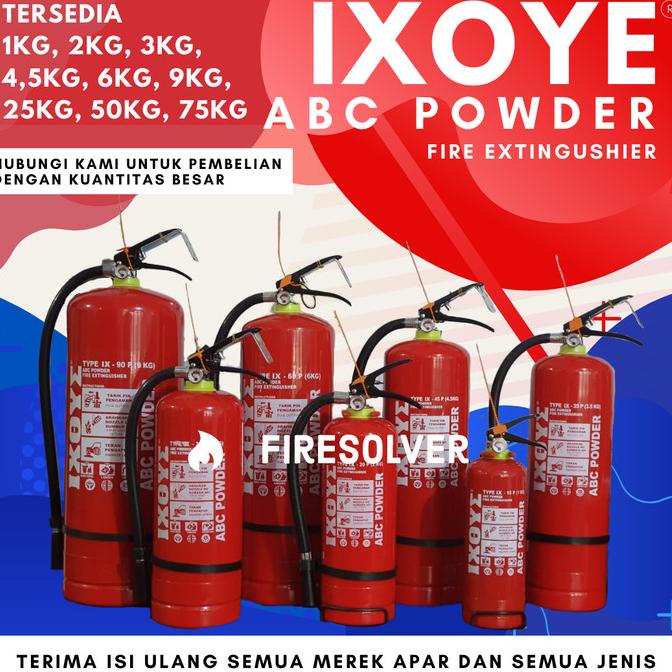 Jual Alat Pemadam Kebakaran 6KG/APAR 6KG/Tabung Pemadam Api/IXOYE ...