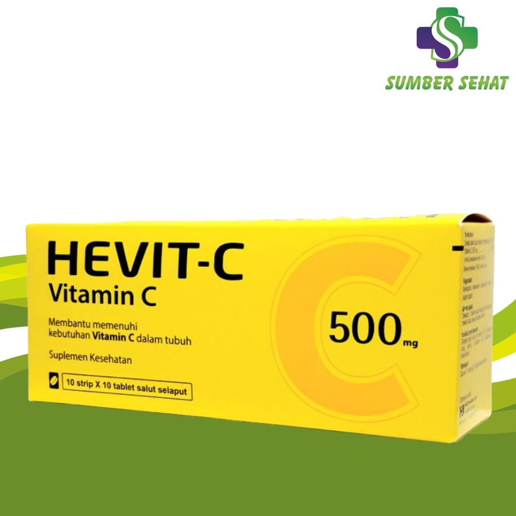 Jual HEVIT C 500 MG BOX 100 TABLET | Shopee Indonesia