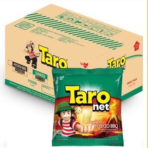 Jual Taro potato bbq 8gr/RL 8gr Random, 1 dus isi 60 pcs | Shopee Indonesia