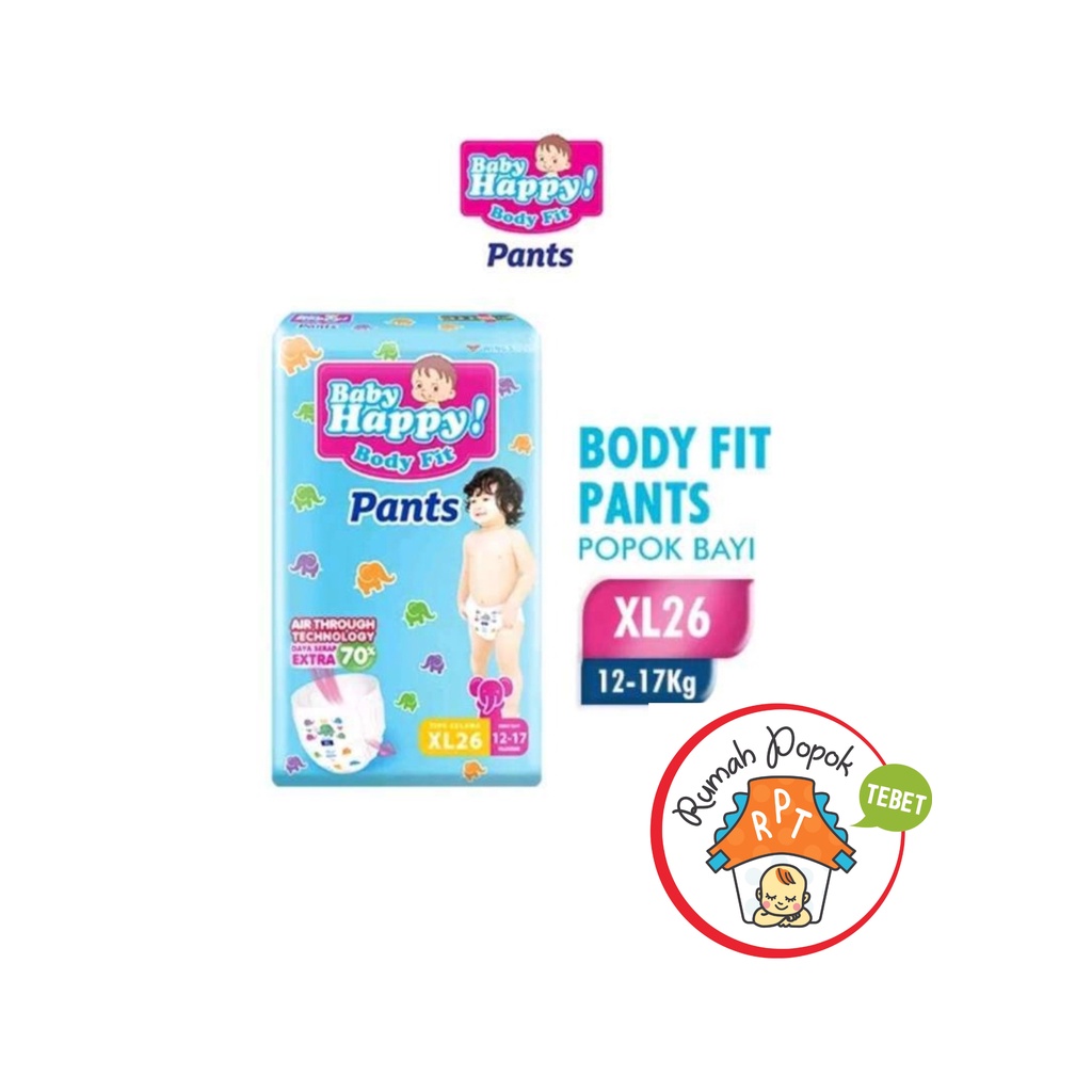 Jual PROMO. Baby Happy Pants S38+2 M20 M32 L28 XL26 XXL24 Dan S56 M48 ...