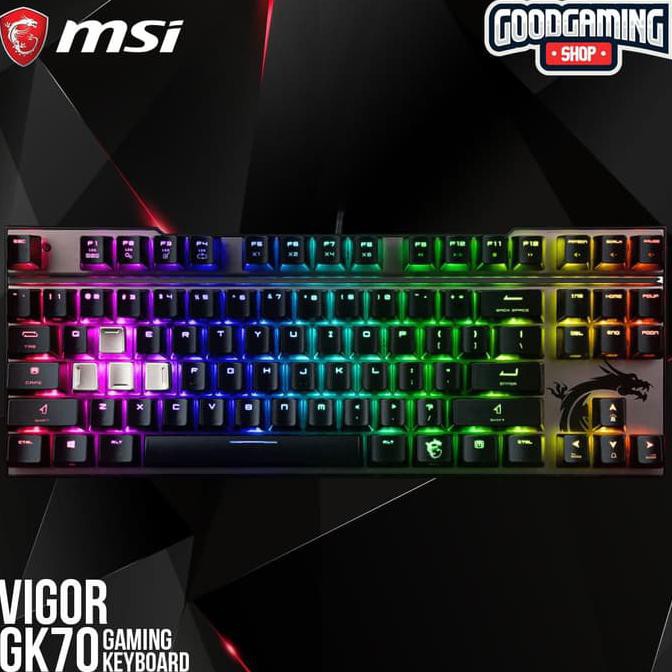 Jual MSi Vigor GK70 - Gaming Keyboard | Keyboard Gaming | Aksesoris PC ...
