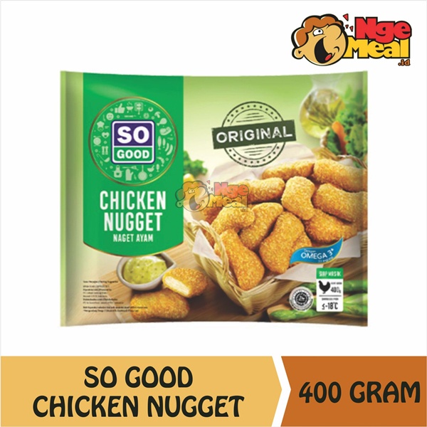Jual SO GOOD Chicken Nugget Original 400 Gram | Shopee Indonesia