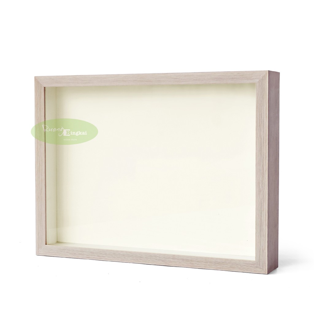 Jual Bingkai Kaca 3D 30x40cm / Frame Foto 3D Tekstur Minimalis ...