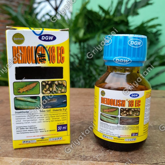 Jual Demolish 18 EC 50 ml Insektisida abamektin | Shopee Indonesia
