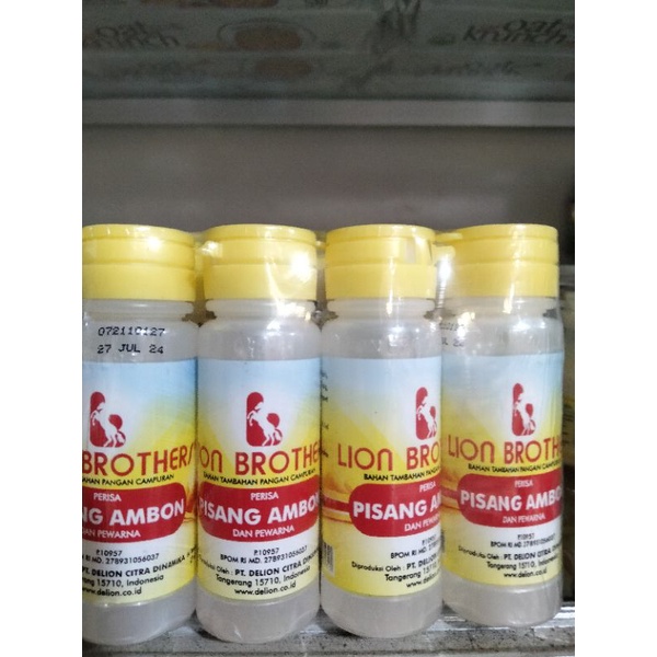Jual Perisa Pisang Ambon Lion Brothers 27ml / Minyak Pisang Harum ...