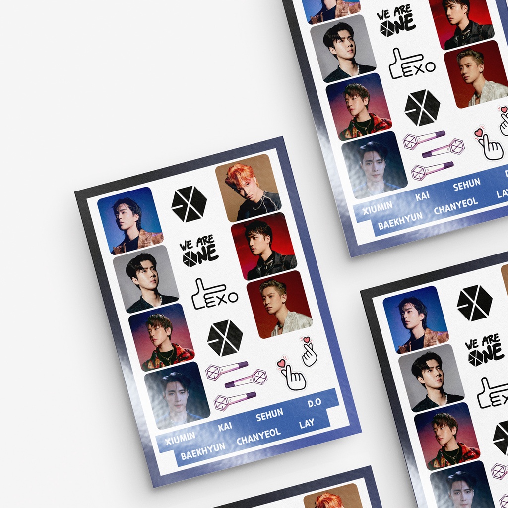 Jual STIKER DECO - EXO DFTF | Shopee Indonesia
