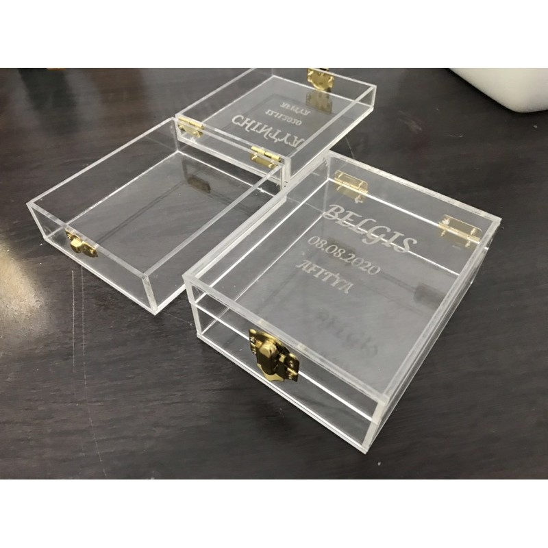 Jual Box Akrilik Mahar - Box mahar elegan | Shopee Indonesia