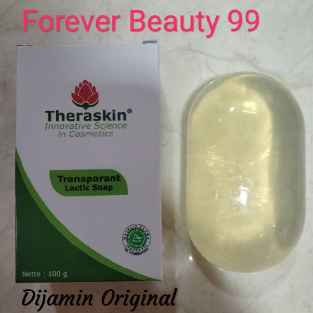 Jual Theraskin Transparant Lactic Soap 100 gr - sabun pemutih ...