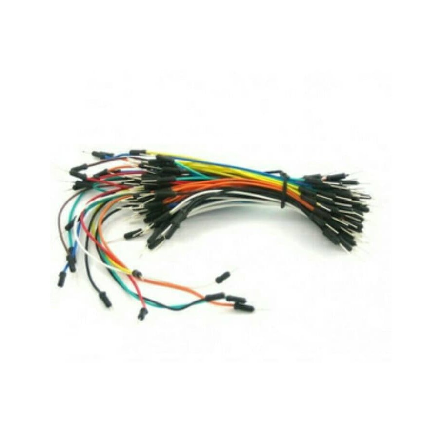 Jual kabel jumper male to male 65 pcs for breadboard prototype arduino ...